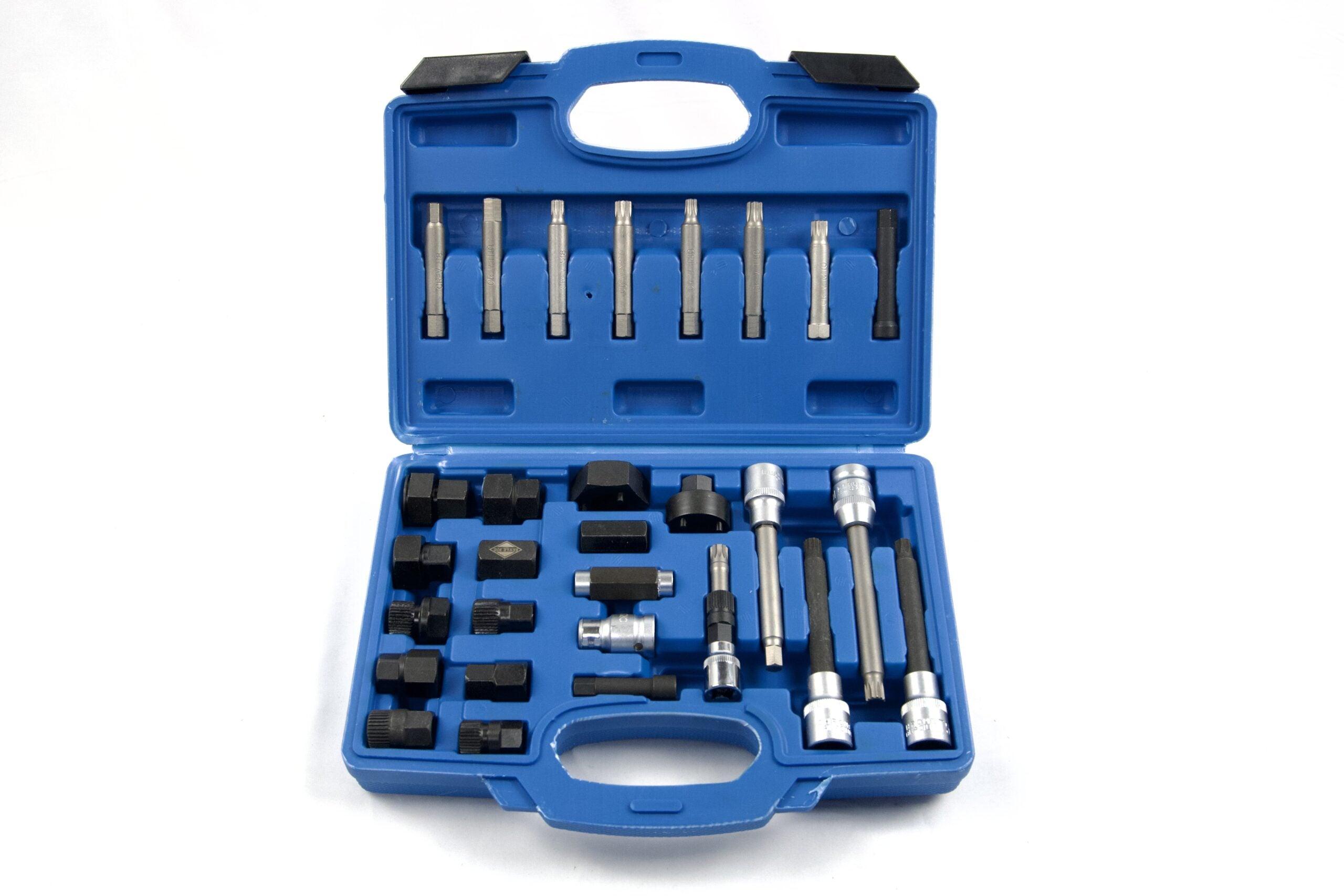 Trusa montare demontare fulie alternator 30 piese – Bjc tools