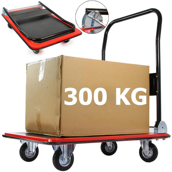 Carucior platforma de transport marfa pliabil 300Kg – Bjc tools